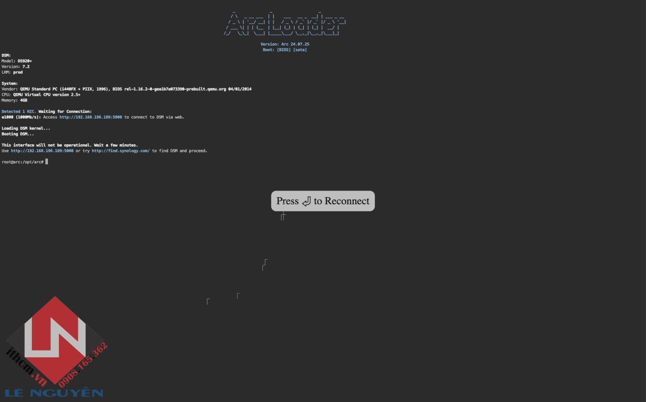1️⃣【 2026 】Tải ARC Loader Và Tạo Bootloader USB Xpenology • CÔNG TY MÁY ...