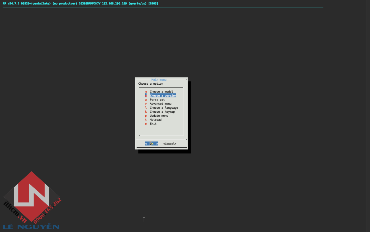 1️⃣【 2025 】Tạo Bootloader Cài đặt Xpenology DSM 7.2 Sử Dụng RRorg (Redpill Recovery Loader ...