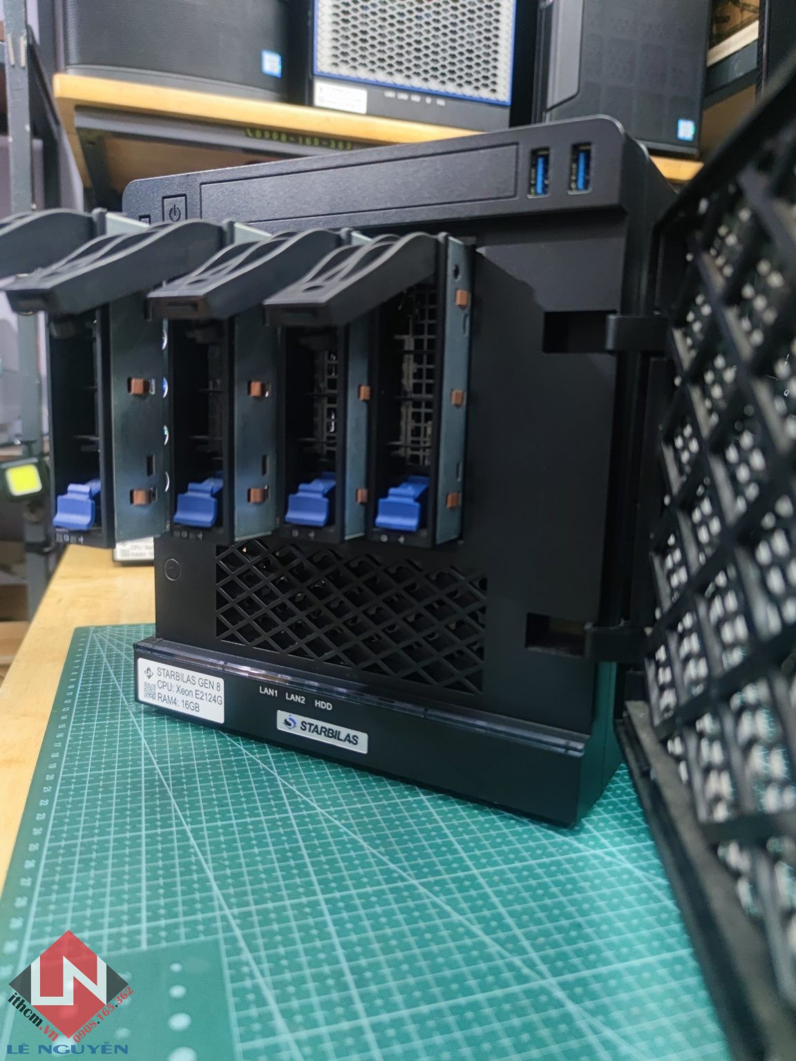 1️⃣【 2025 】NAS Nhật Starbilas E2124G Gen8 Chạy Xpenology, DSM SYNOLOGY, UnRAID, TrueNAS ...