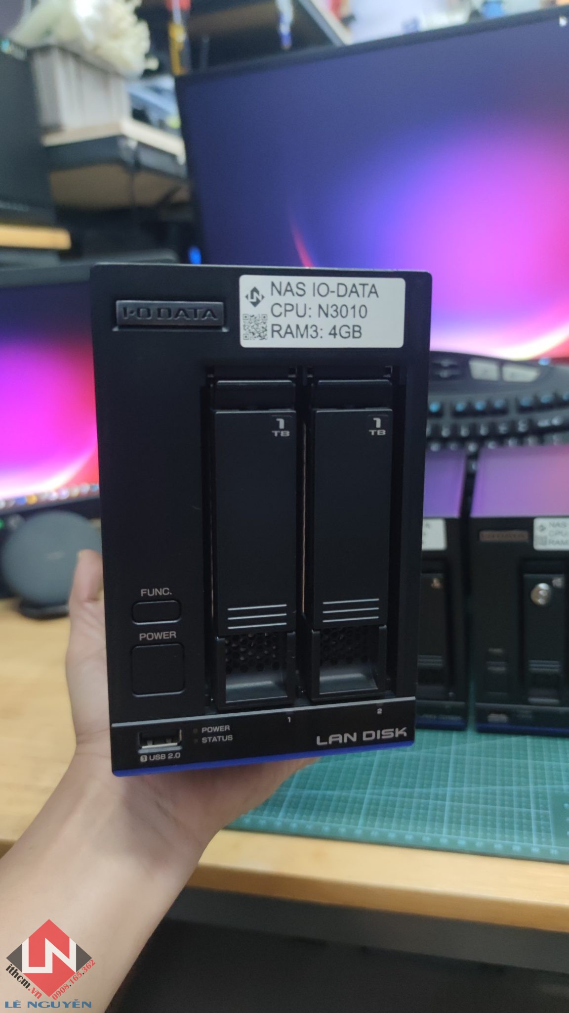 1️⃣【 2025 】NAS Nhật IO DATA N3010 2-BAY HDD Chạy Os Xpenology, OMV ...