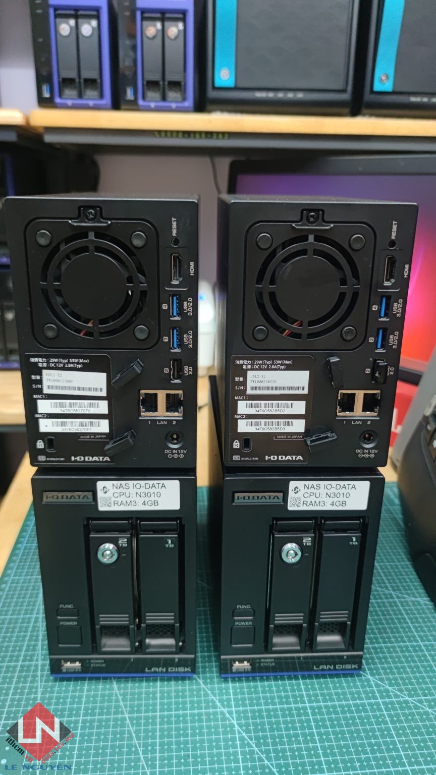 1️⃣【 2025 】NAS Nhật IO DATA N3010 2-BAY HDD Chạy Os Xpenology, OMV ...