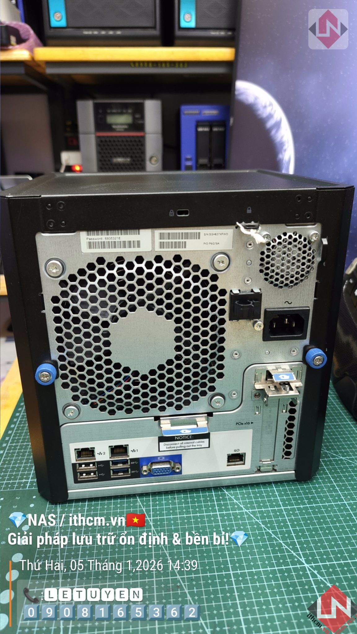 1️⃣【 2026 】Nas Hp Microserver Gen8 Xeon 1220 Mini Server Chạy NAS ...